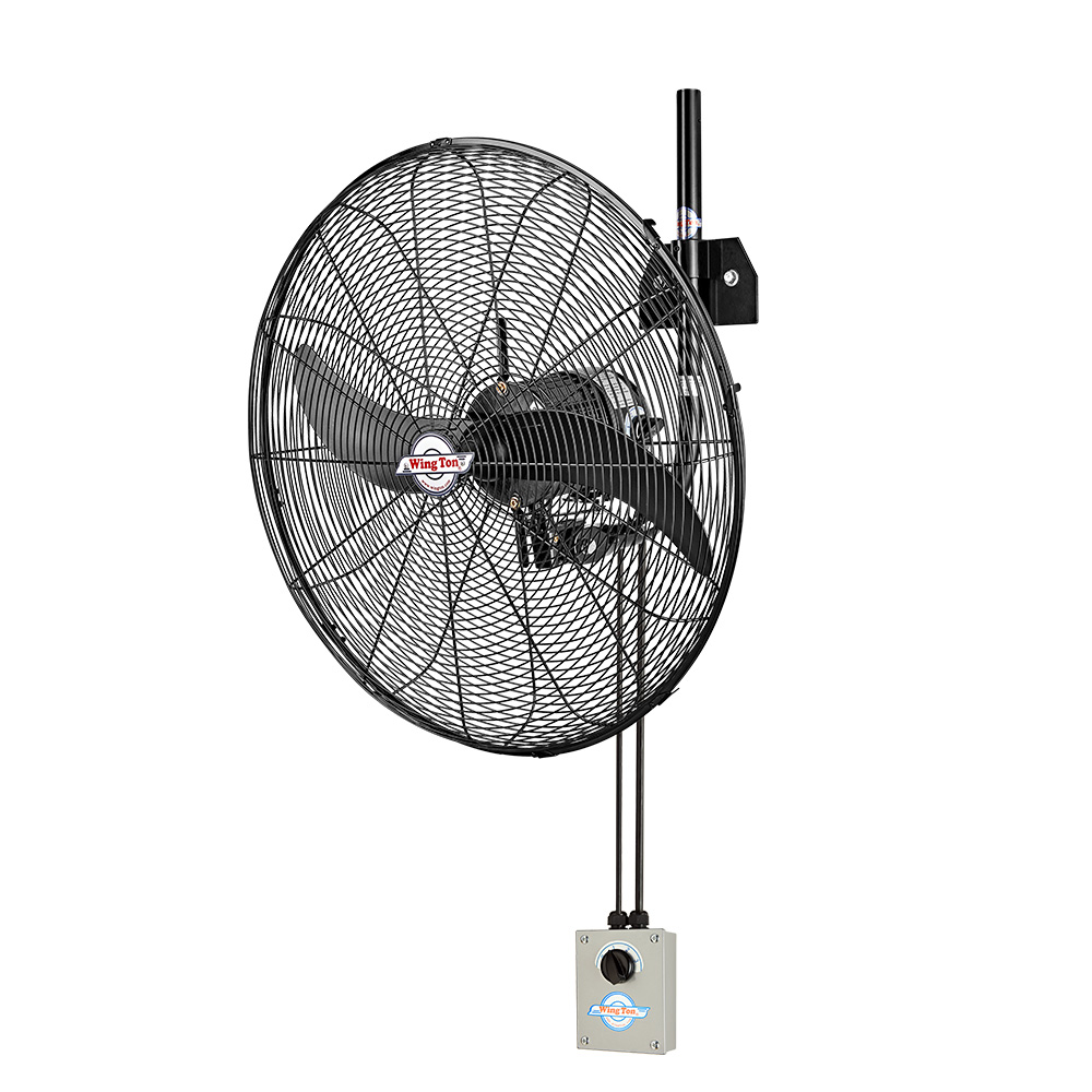 XC (external capacitor) wall mounted dense mesh fan - 荣通